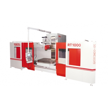 Fraiseuse commande numérique avec table tournante RT 1000 - LMO France
